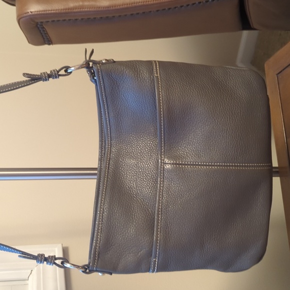 The Sak | Bags | The Sak Shoulder Bag Gray Pebbled Leather | Poshmark